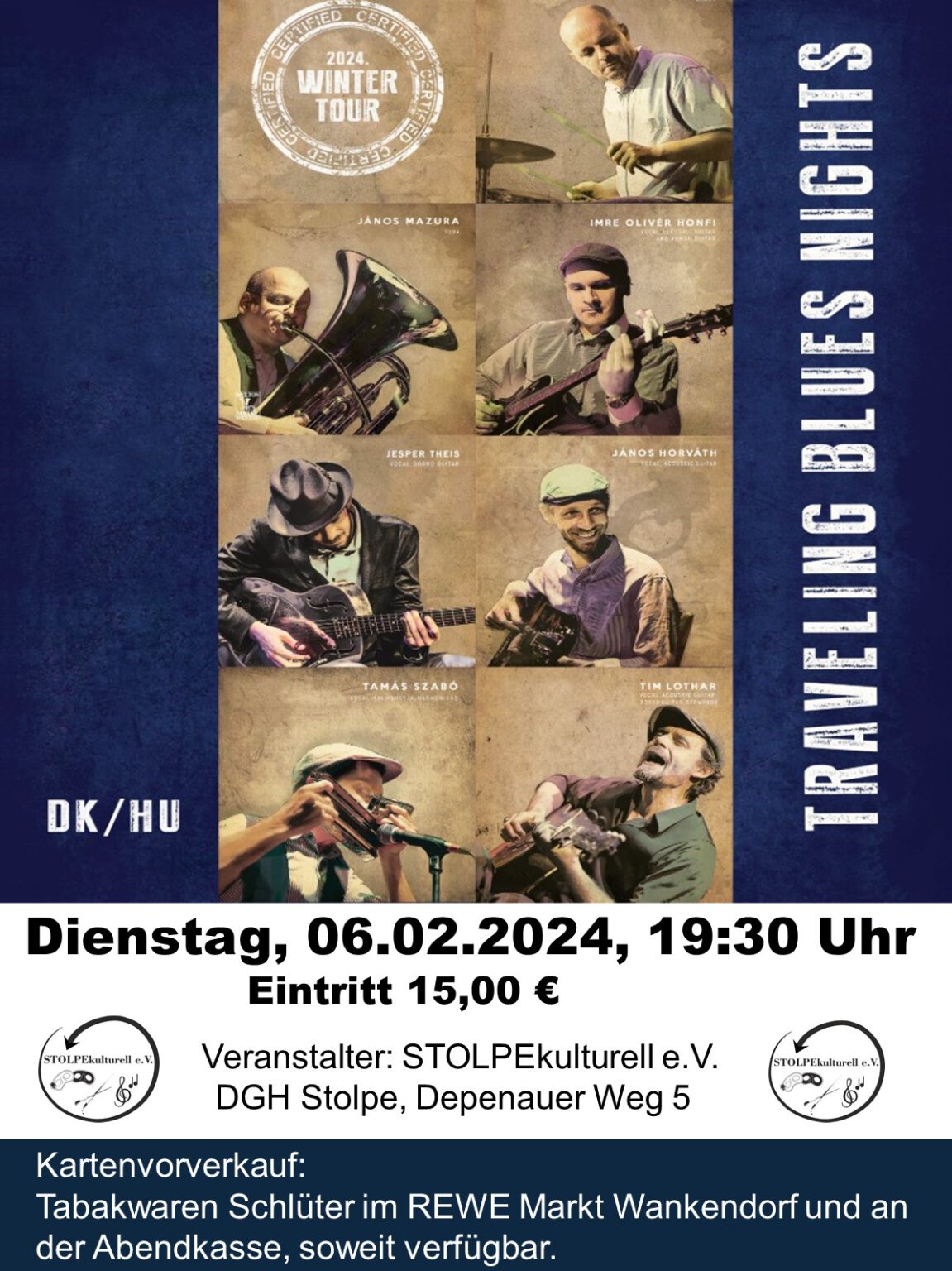 Tim Lothar & The Mojo mit Jesper Theis – 2024 – Stolpe am See